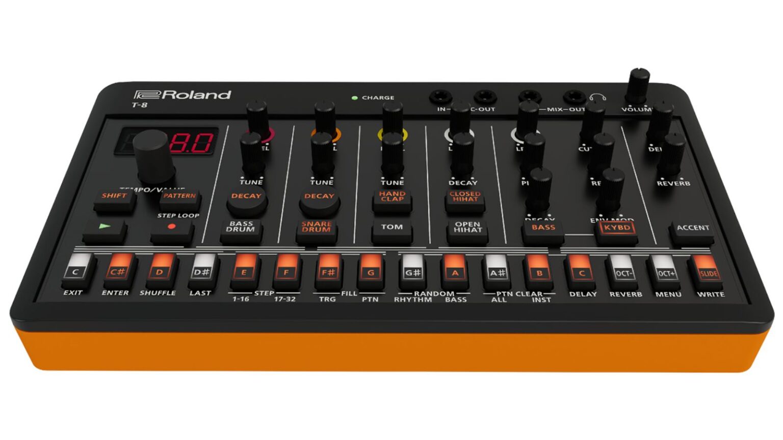 Roland T-8 Aira Compact Beat Machine | A Miniature Rhythm Factory