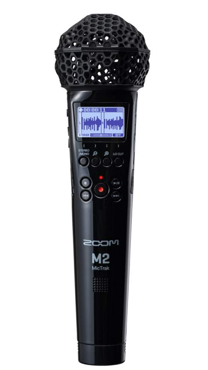 Zoom M2 MicTrak | XY Mic Capsule For One Take Recording