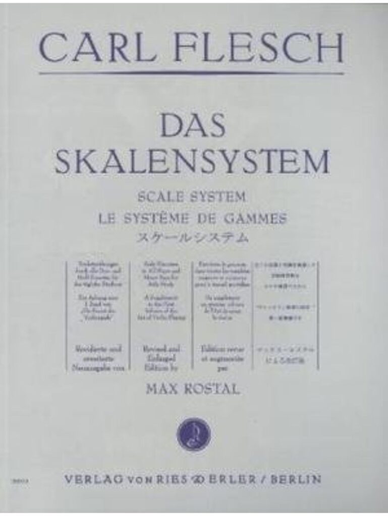 Carl Flesch | Scales System For Violin