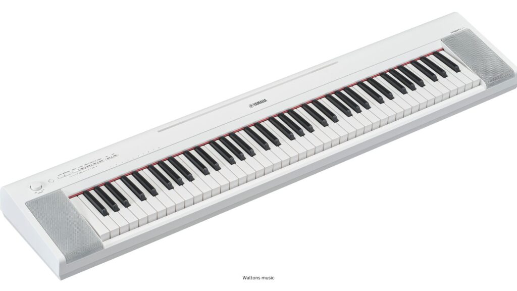 Yamaha NP-35 | Piaggero | 76 Note | Portable Digital Piano | White