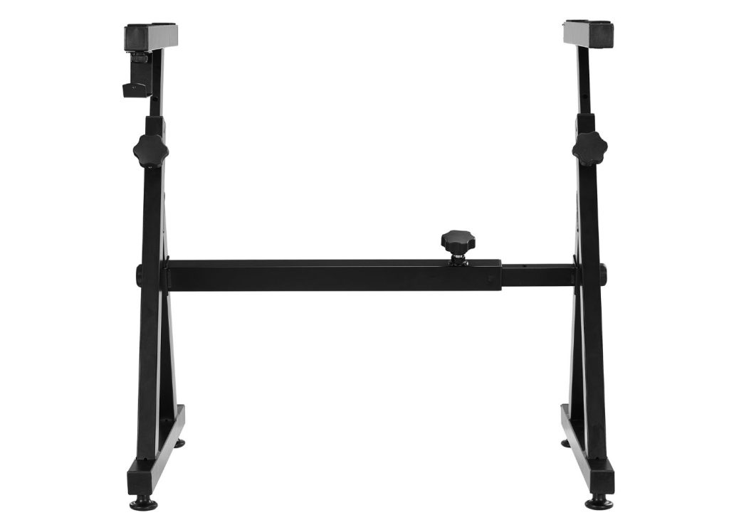 Platinum Deluxe Adjustable Keyboard Stand | Lockable Universal Wheels
