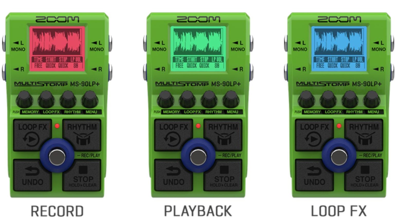 Zoom Multi Stomp Looper Pedal